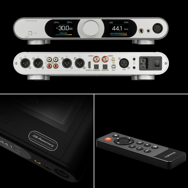 TOPPING DX9 AK4499EQ Flagship DAC & Headphone Amplifier