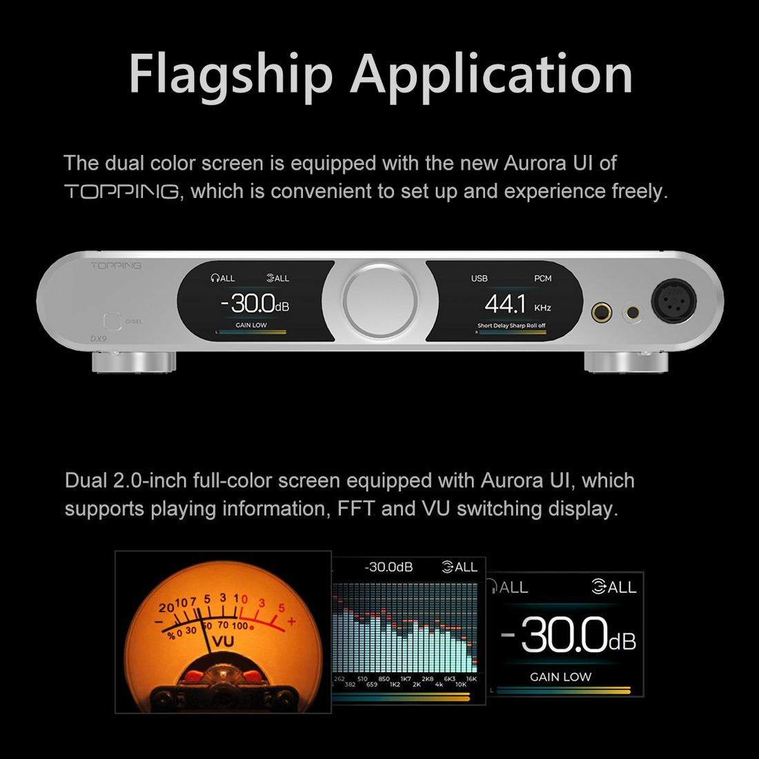 TOPPING DX9 AK4499EQ Flagship DAC & Headphone Amplifier