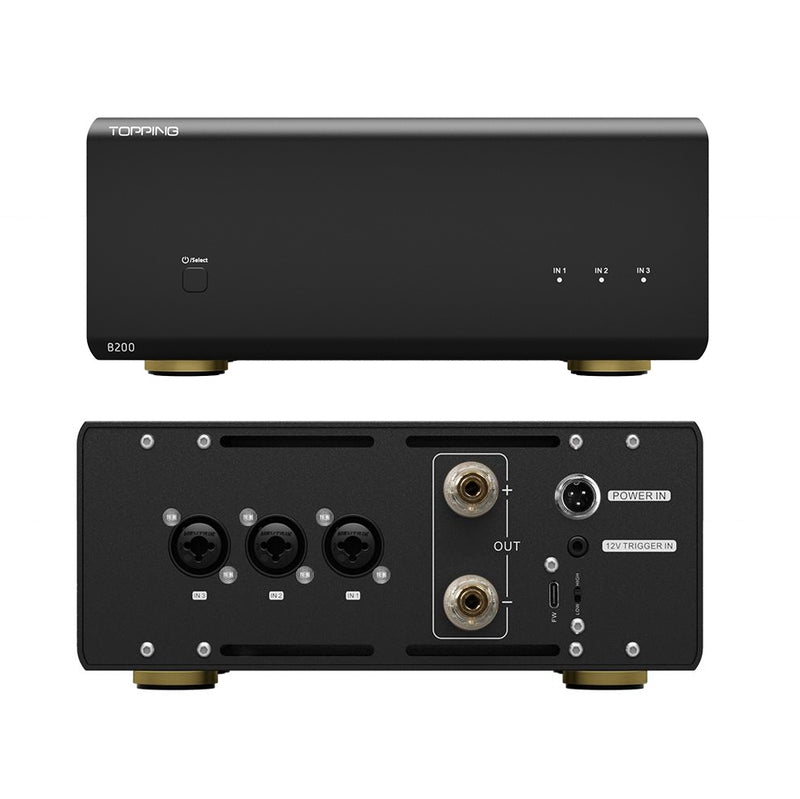 TOPPING B200 Mono Pure Power Audio Amplifier