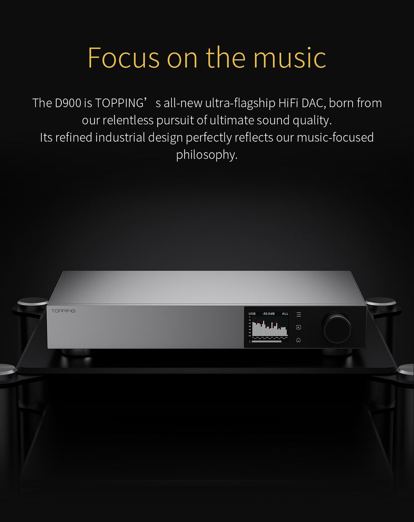 TOPPING D900 Ultra-Flagship HiFi DAC