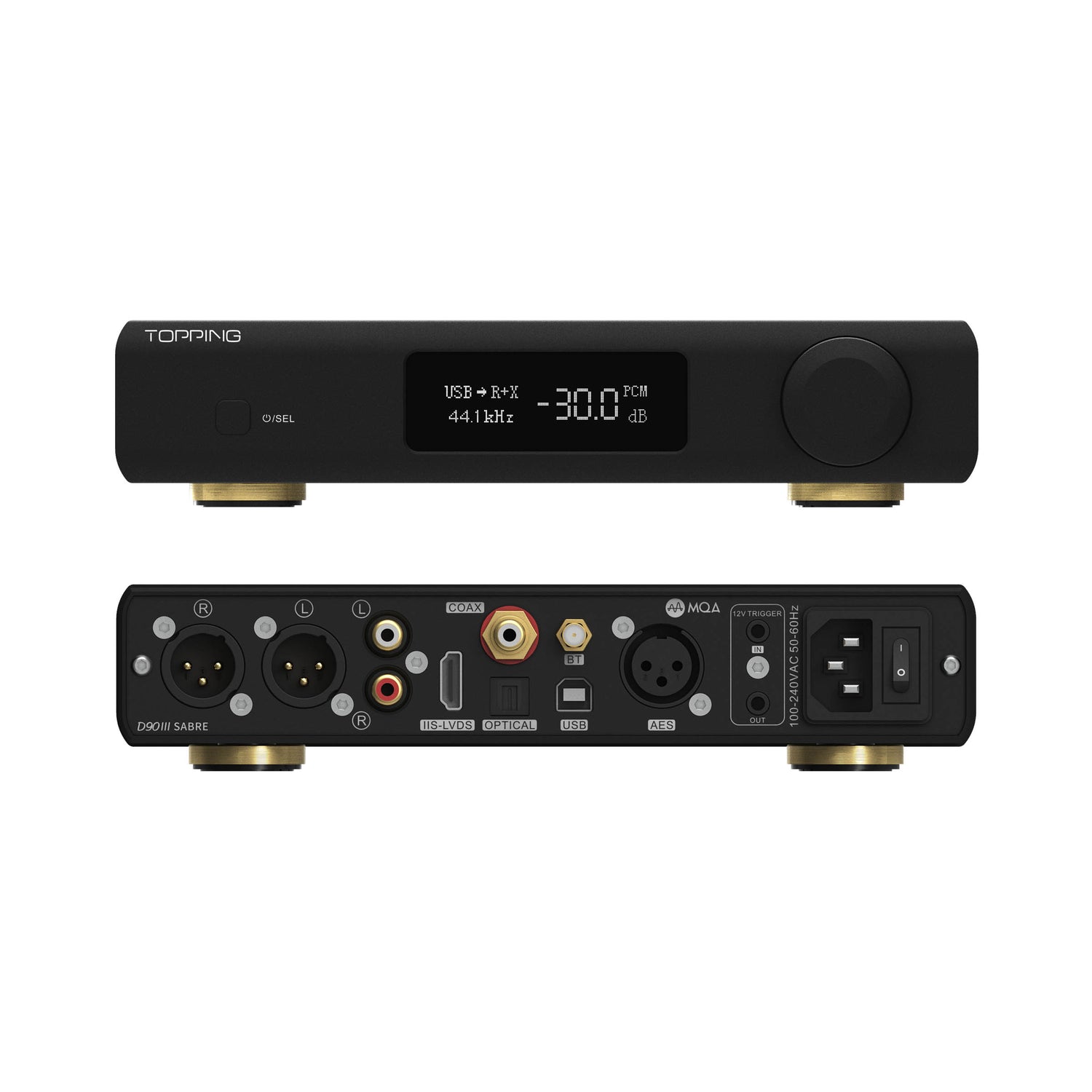 TOPPING D90 III Sabre Fully Balanced Hi-Fi DAC