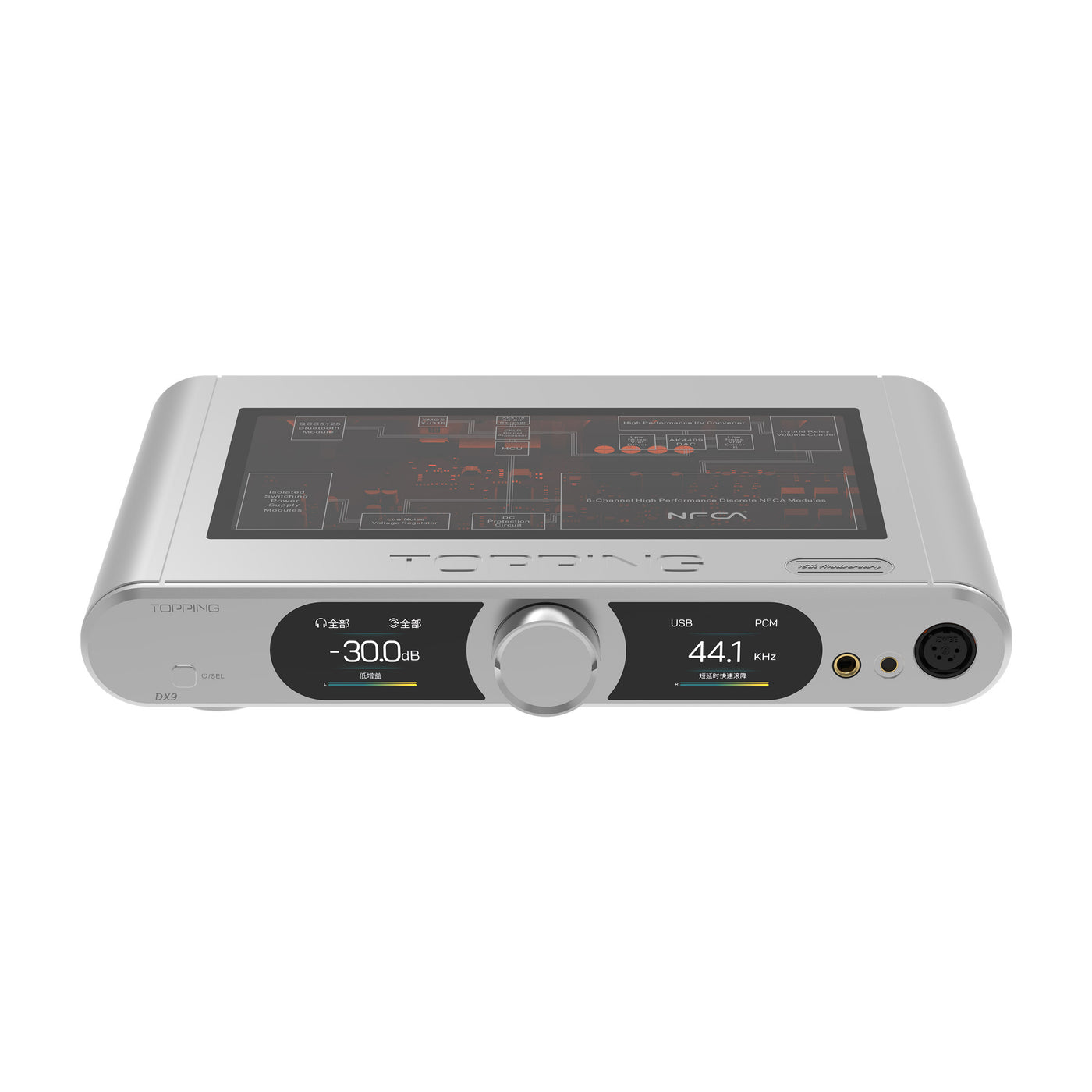 TOPPING DX9 AK4499EQ Flagship DAC & Headphone Amplifier