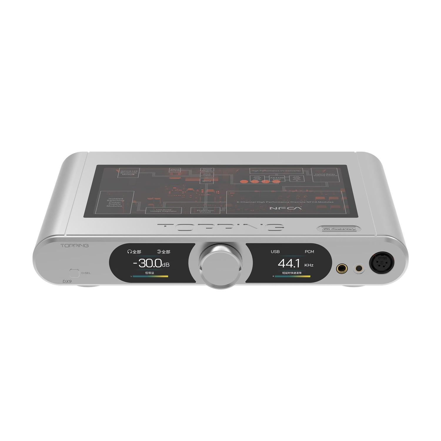 TOPPING DX9 AK4499EQ Flagship DAC & Headphone Amplifier