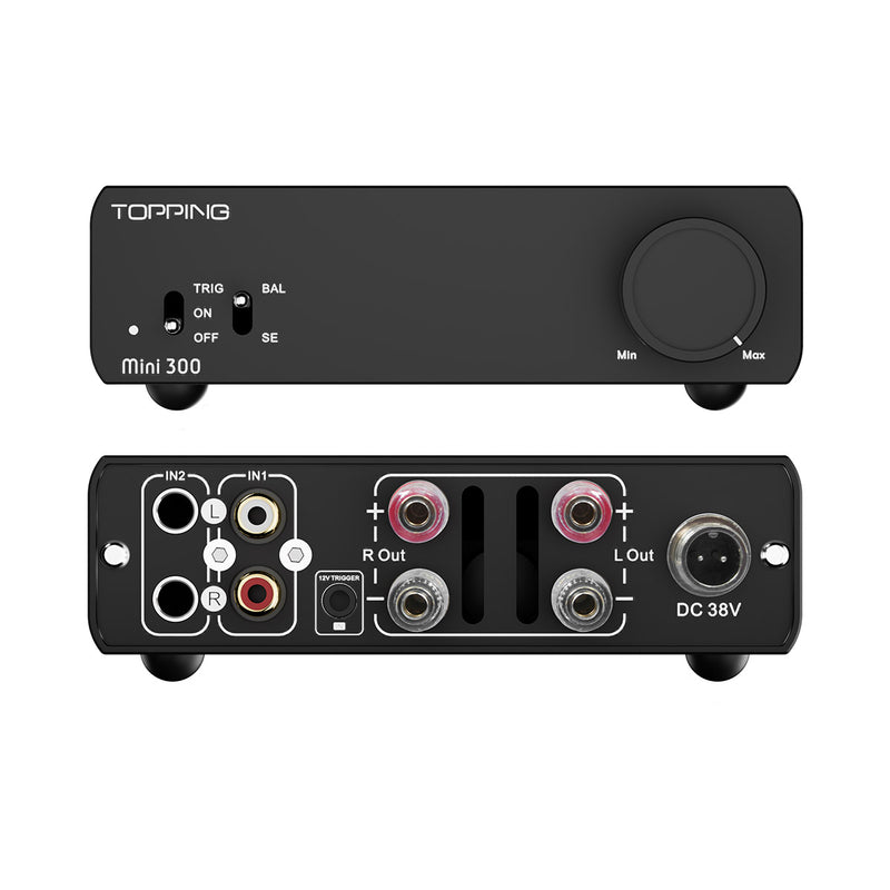 TOPPING Mini 300 Fully Balanced Desktop Power Amplifier