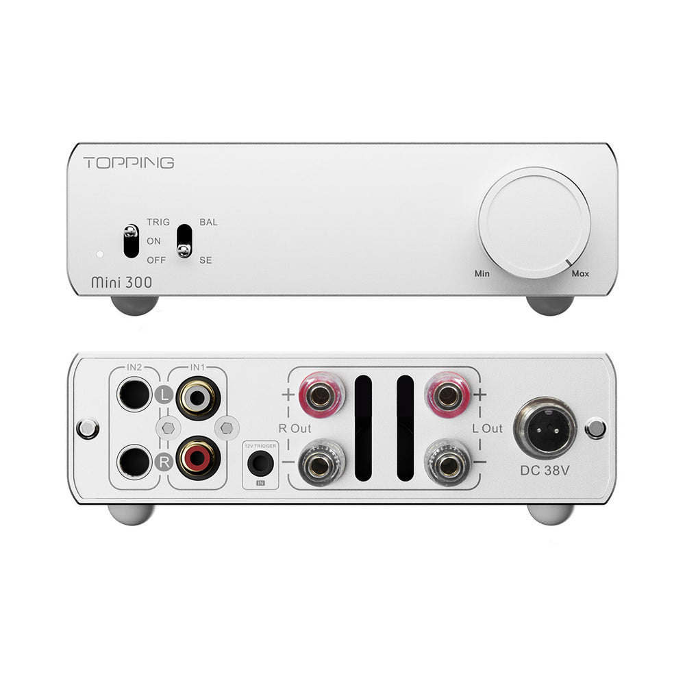 TOPPING Mini 300 Fully Balanced Desktop Power Amplifier