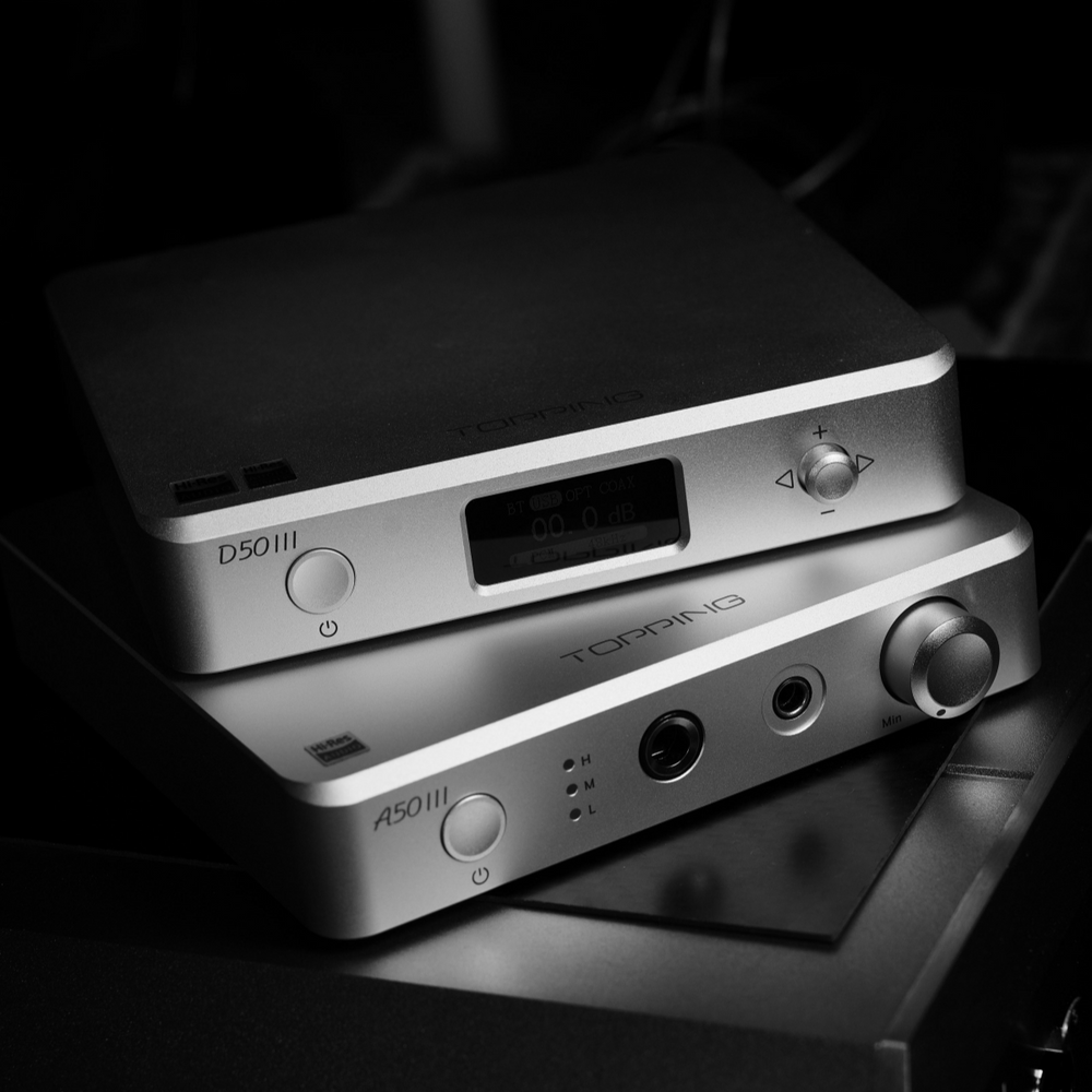 TOPPING D50 III Desktop HiFi DAC and Preamplifier